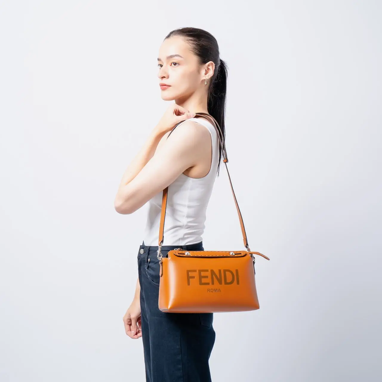 Fendi By The Way Medium Logo Tan – voilà.id Fendi By The Way Medium Logo Tan – voilà.id